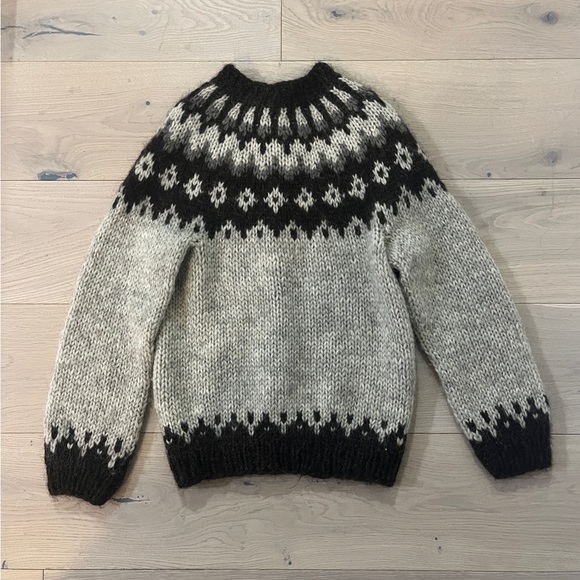 Sweaters | Handmade 10wool Fair Isle Sweater Sm Doen Toast Christy Dawn ...
